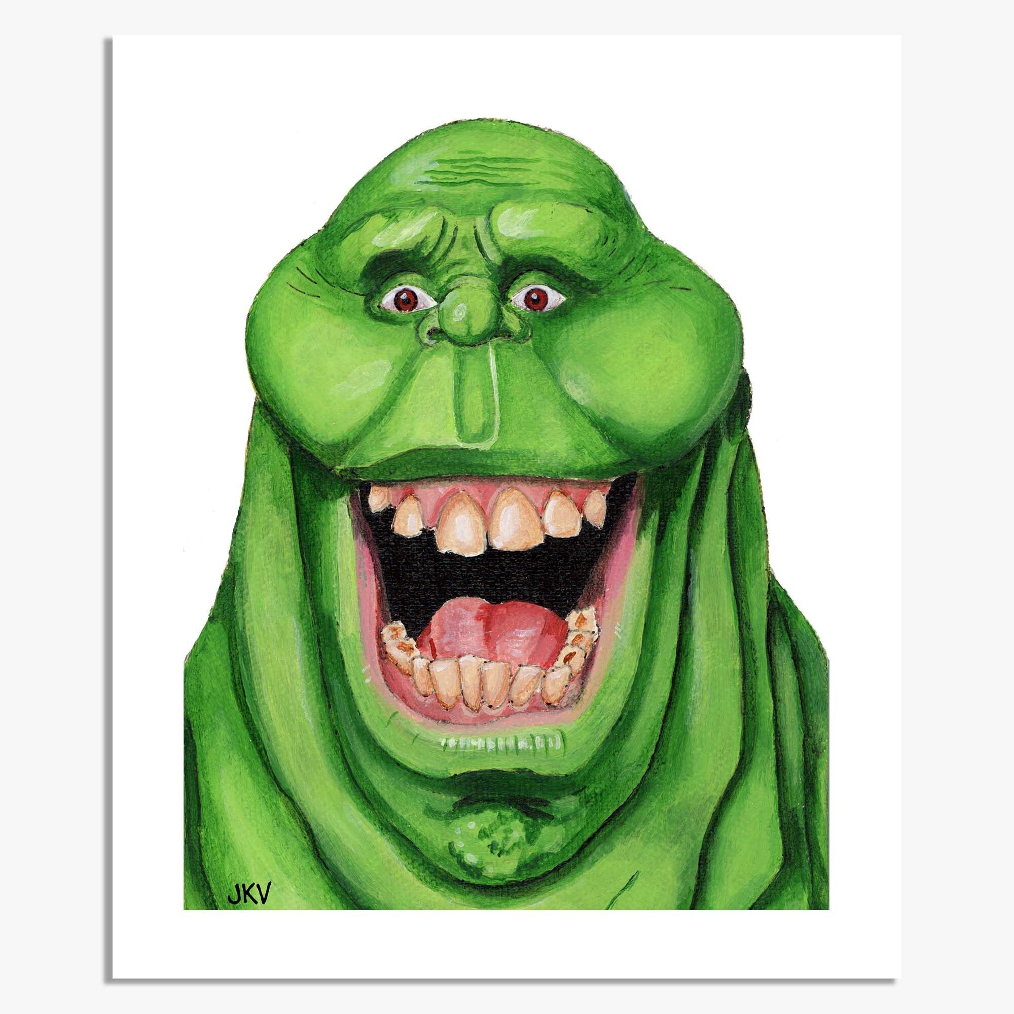 The Real Ghostbusters Slimer Curse