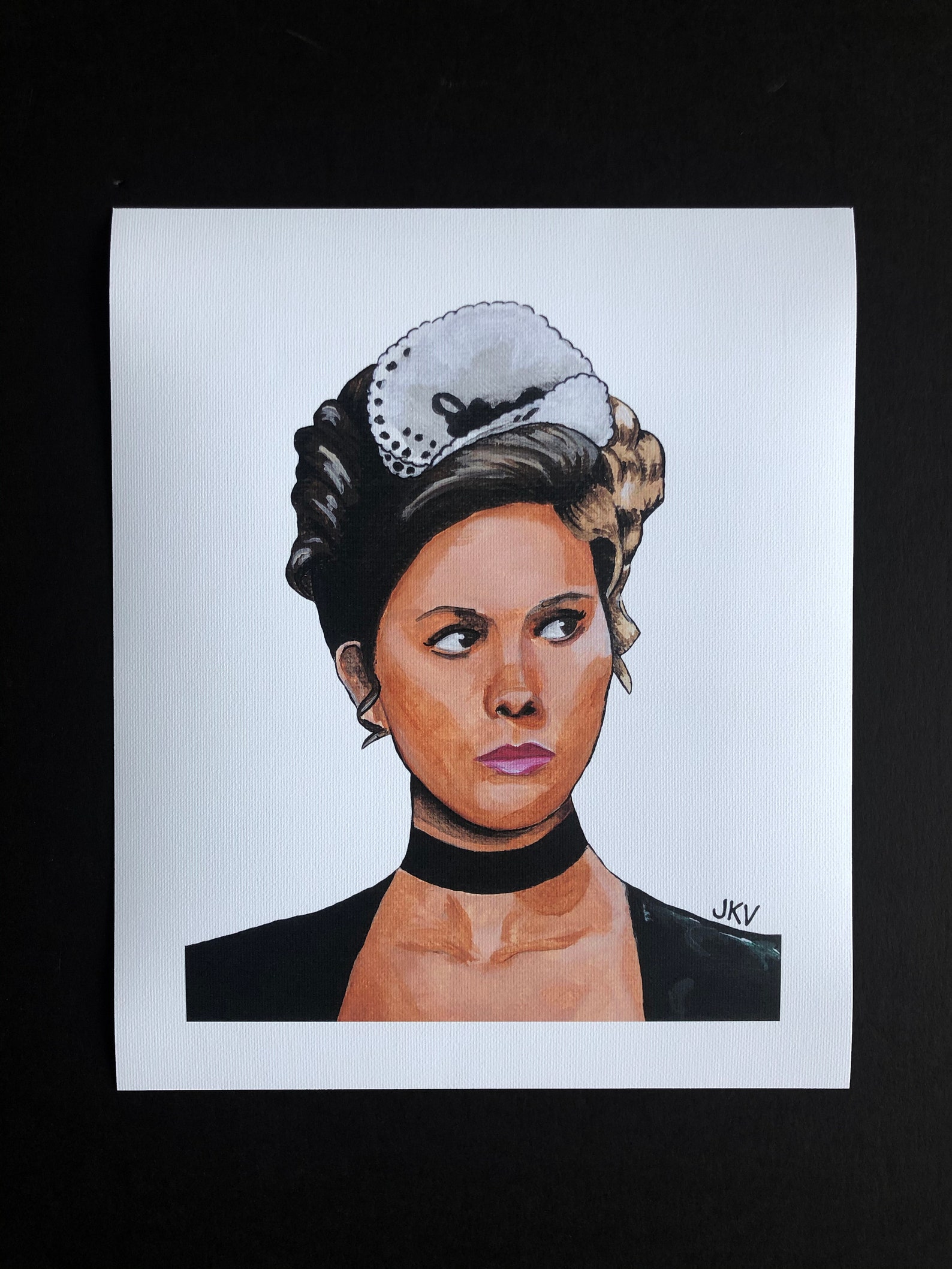 Colleen Camp as Yvette Clue / Fine Art Print (100% of the Proceeds Go ...