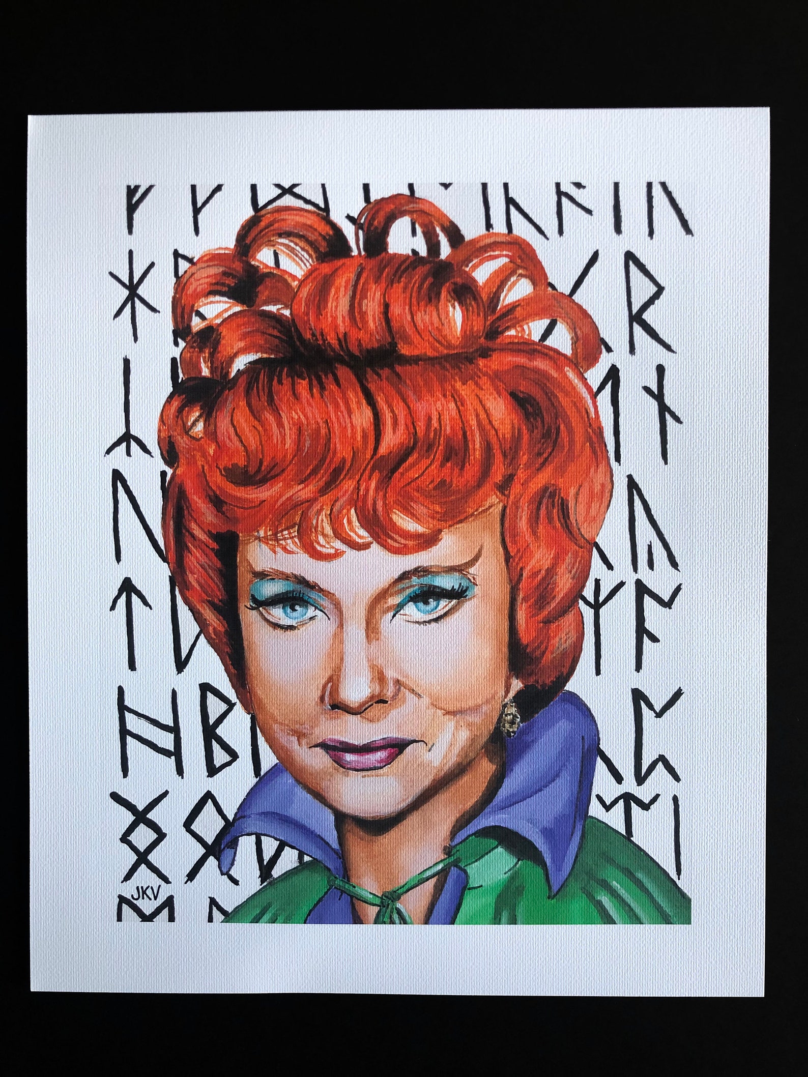 Agnes Moorehead as Endora From Bewitched / Fine Art Print - Etsy