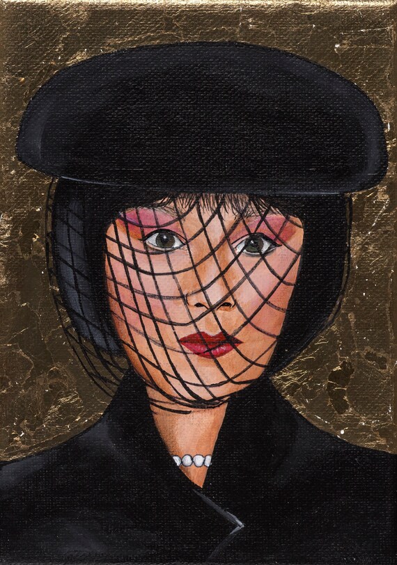 Madeline Kahn as Mrs. White in Clue / Original Acrylic - Etsy