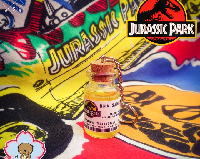 Jurassic Park - Dinosaur DNA T-rex Inspired Jewellery - Etsy