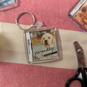 Nintendogs Retro Vintage Gaming Acrylic Keyring - Etsy