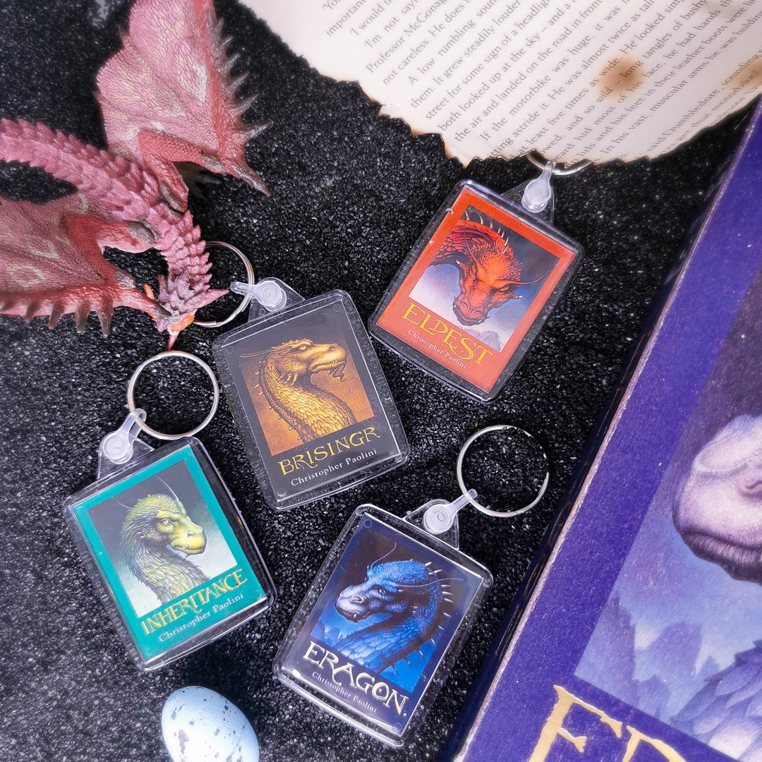 The Inheritance Cycle - Eragon Book Cover Acrylic Keyring - Etsy