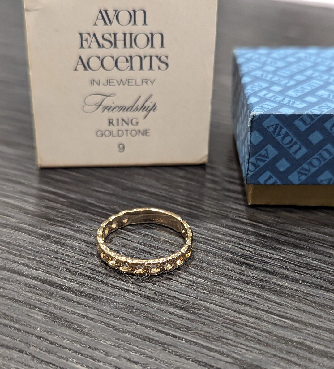 Avon Fashion Accents Vintage Avon Gold Tone Friendship Ring - Etsy