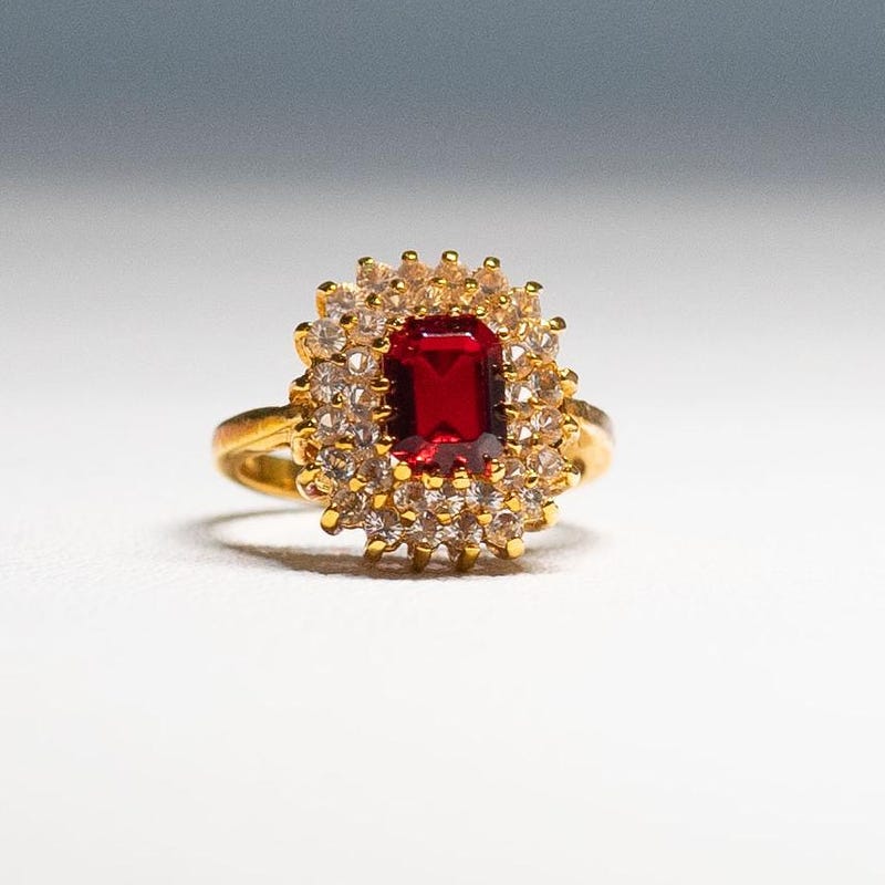 14k Hge Lind Ring - Etsy