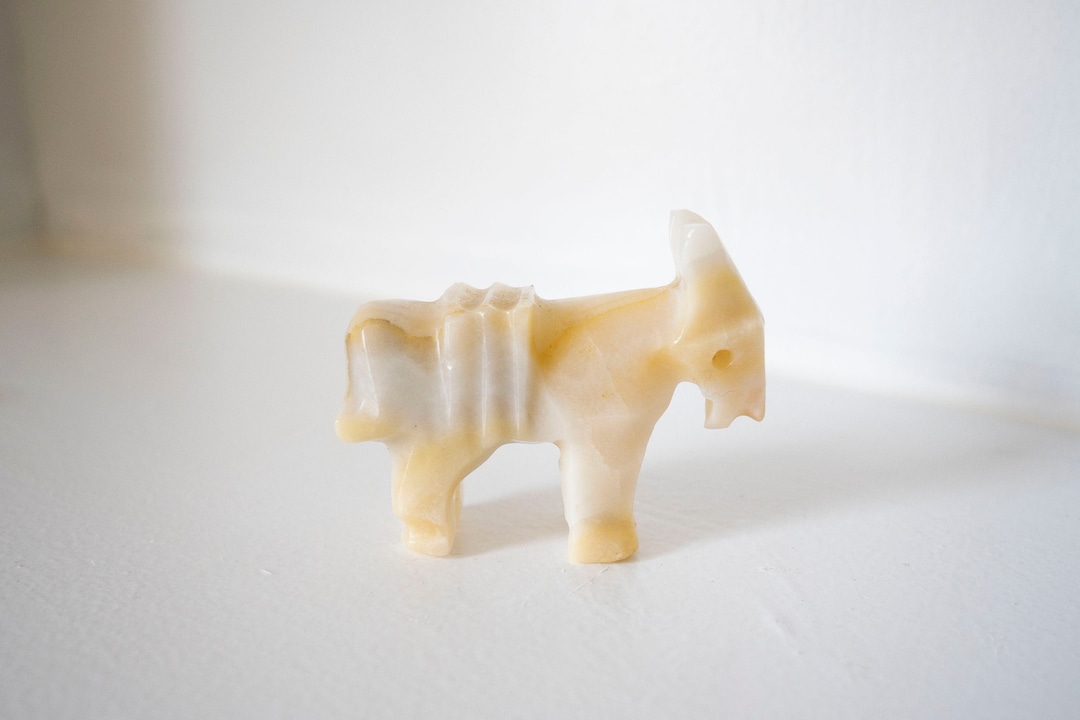 Marble Onyx Stone Burro Mule Donkey Mexico Animal Figure 2.5" X 2" - Etsy