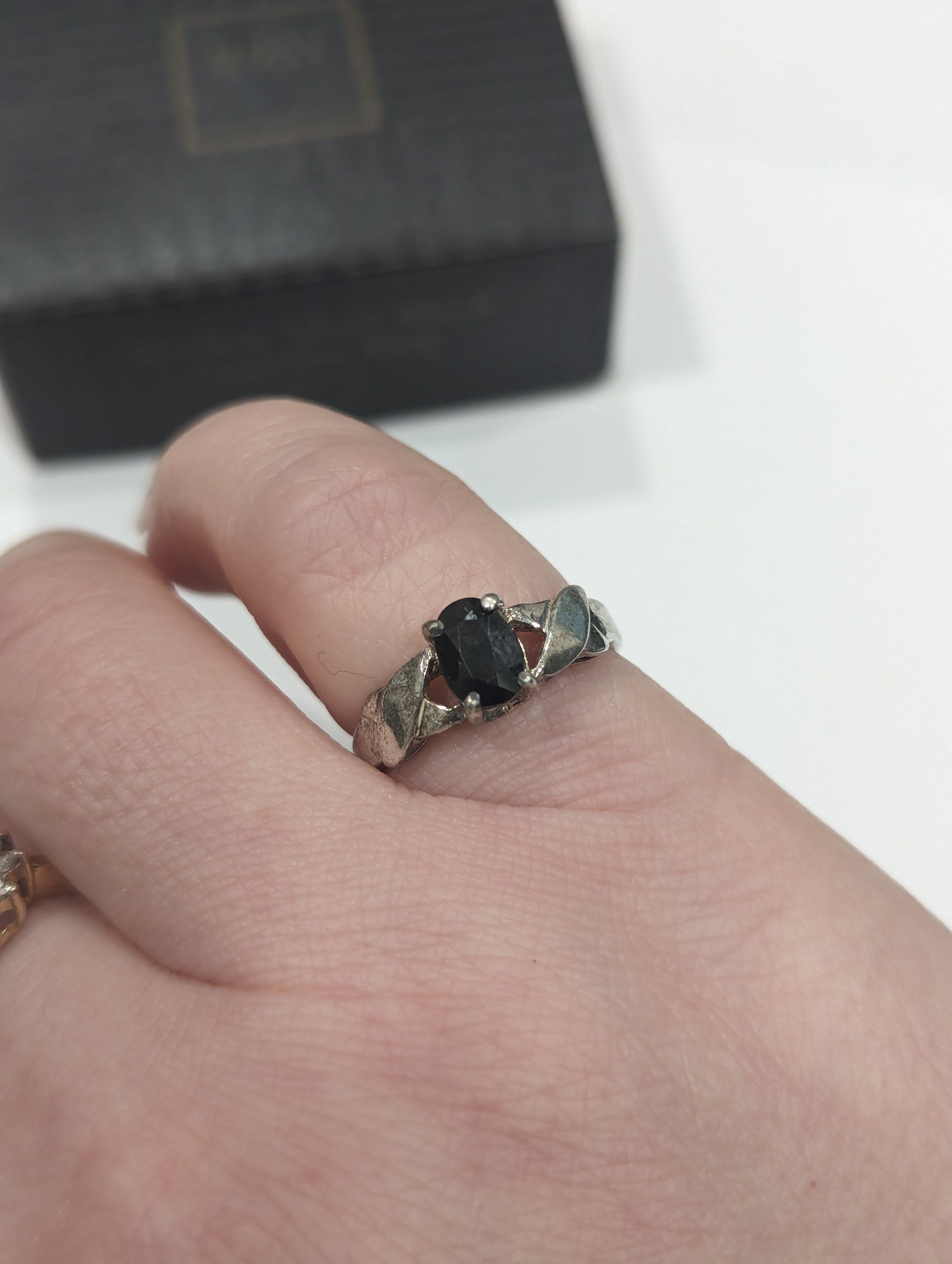 Avon sapphire ring store
