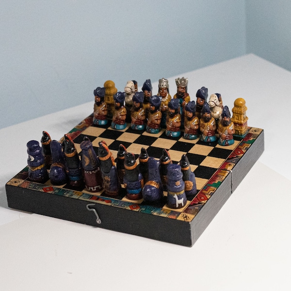 Ceramic Chess Set - Etsy