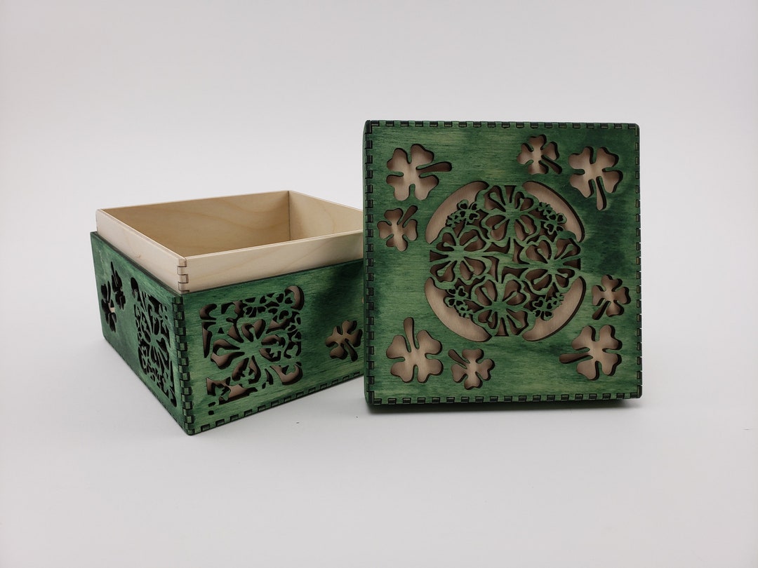 Large Shamrock Box - Etsy