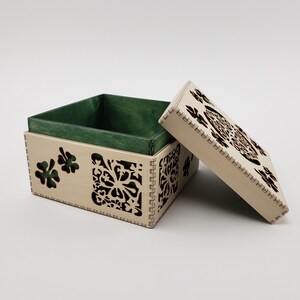 Large Shamrock Box - Etsy
