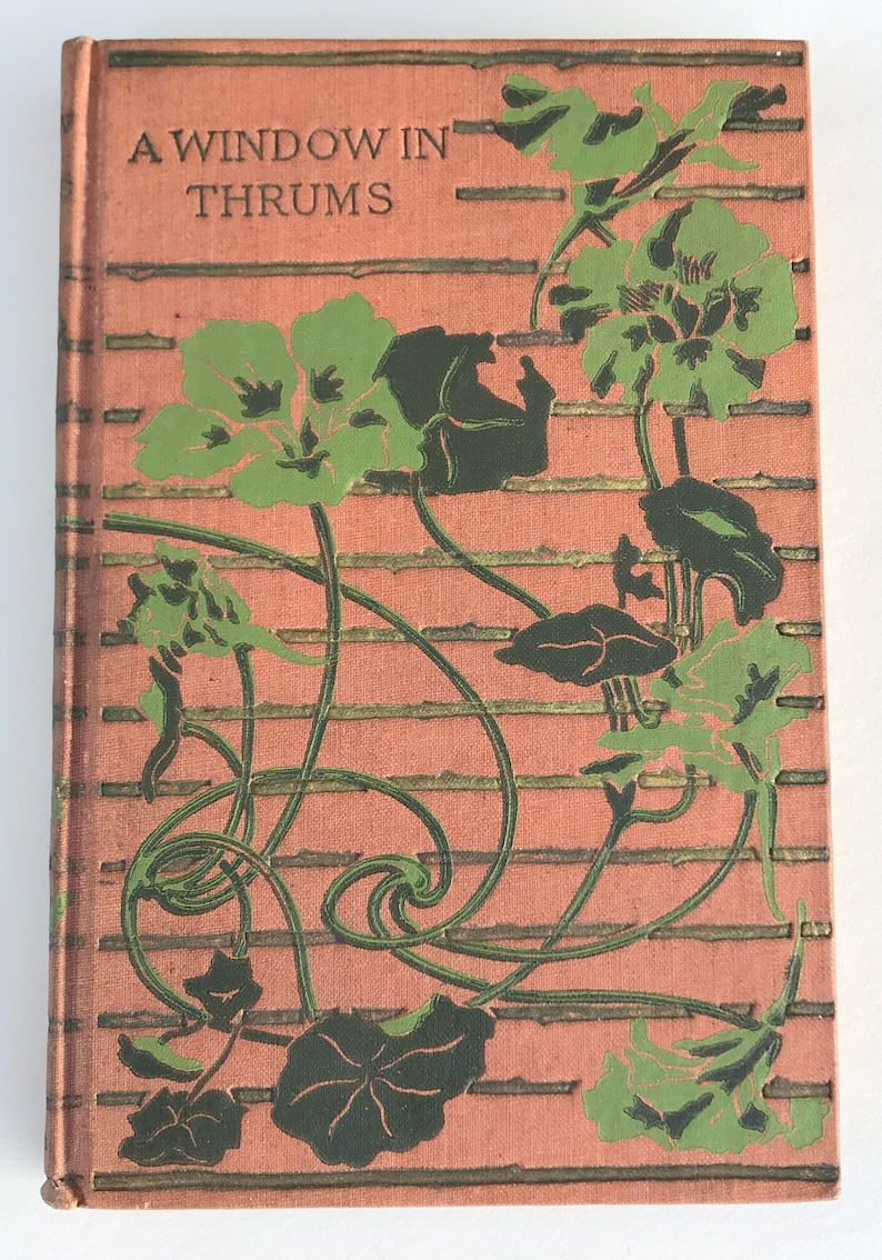 Vintage Antique Hardcover Book A Window in Thrums J.M. Barrie 1900 - Etsy