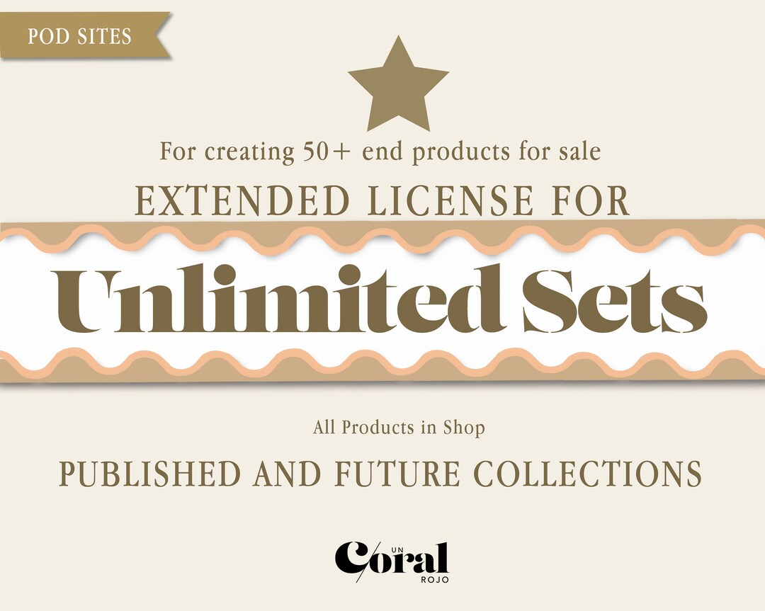 Extended License Unlimited Collections for All Products in Shop by ...