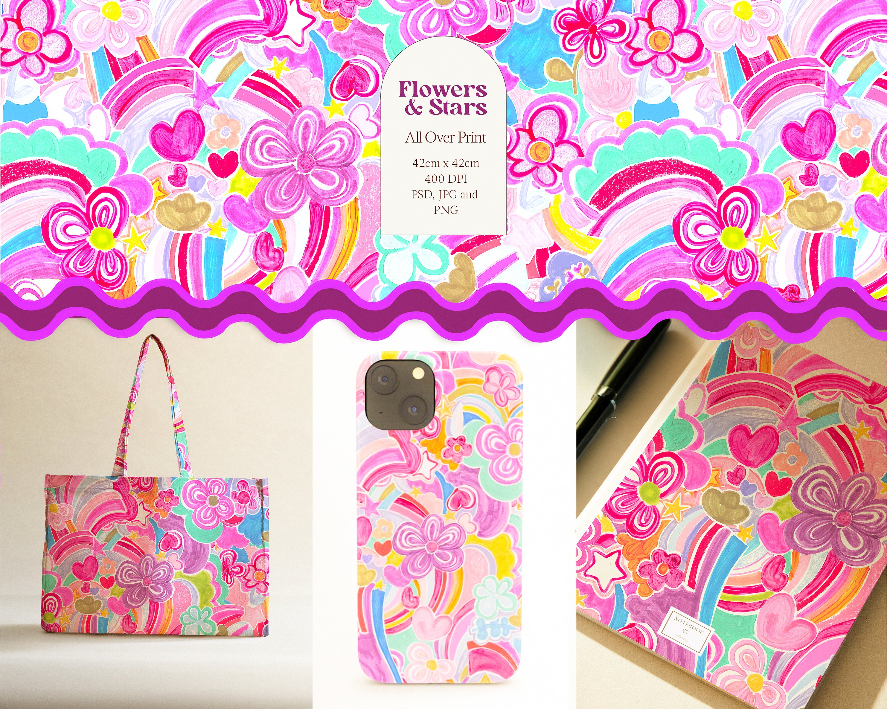 Girly Digital Paper Collection Coquette Digital Paper Girly Pattern ...