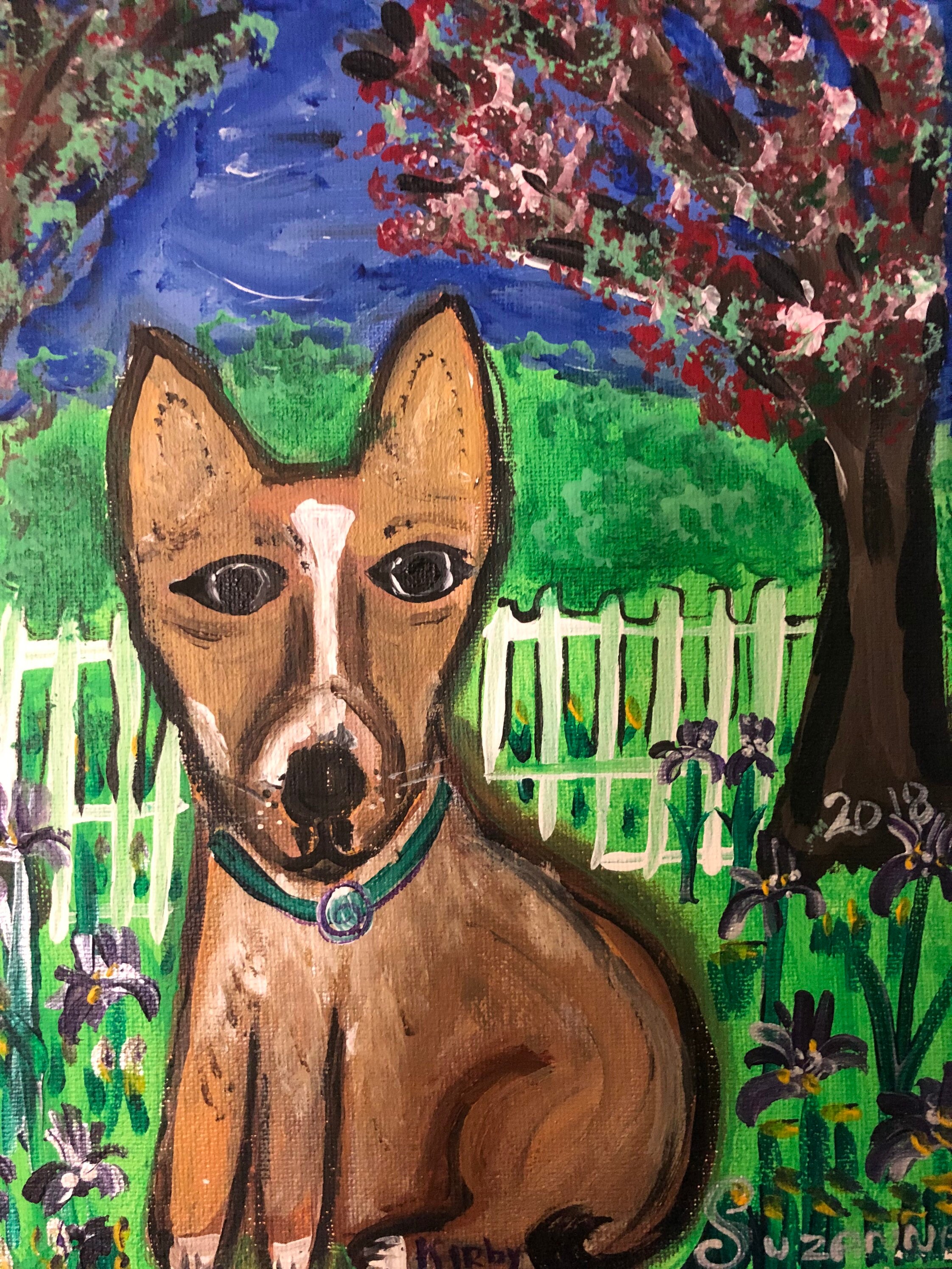 Hand Painted Dog Portraits