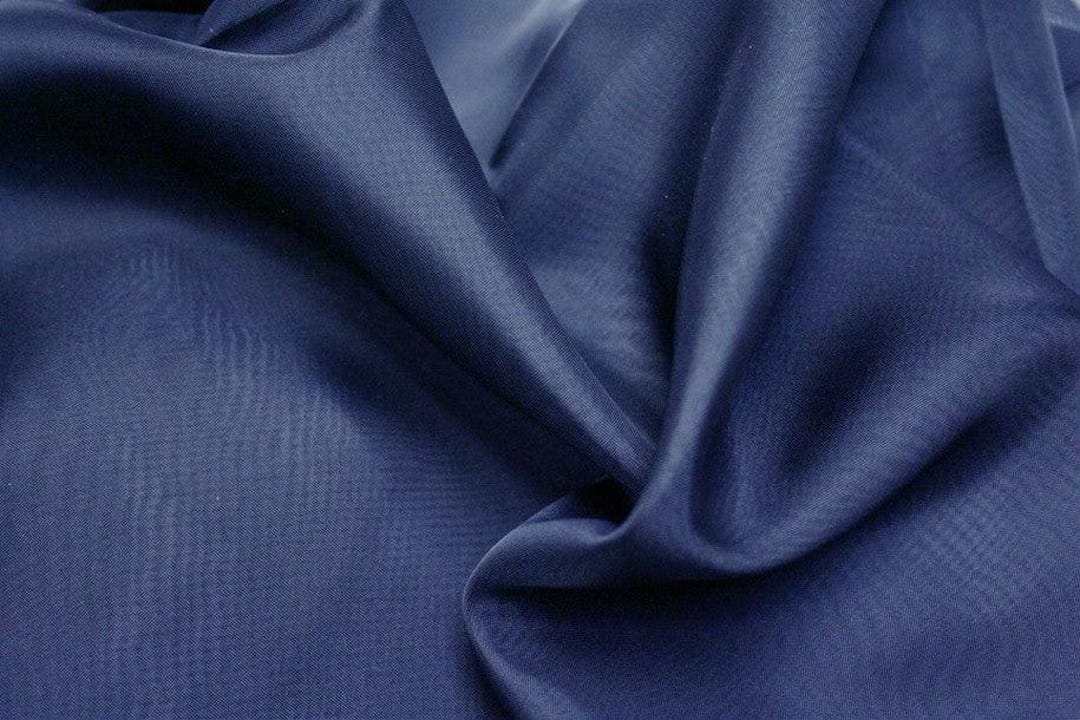 Fabric by the Yard - Voile - Navy - Etsy
