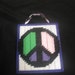 Plastic Canvas Peace Sign Wall Hanging - Etsy
