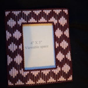 Plastic Canvas Photo Frame - Etsy