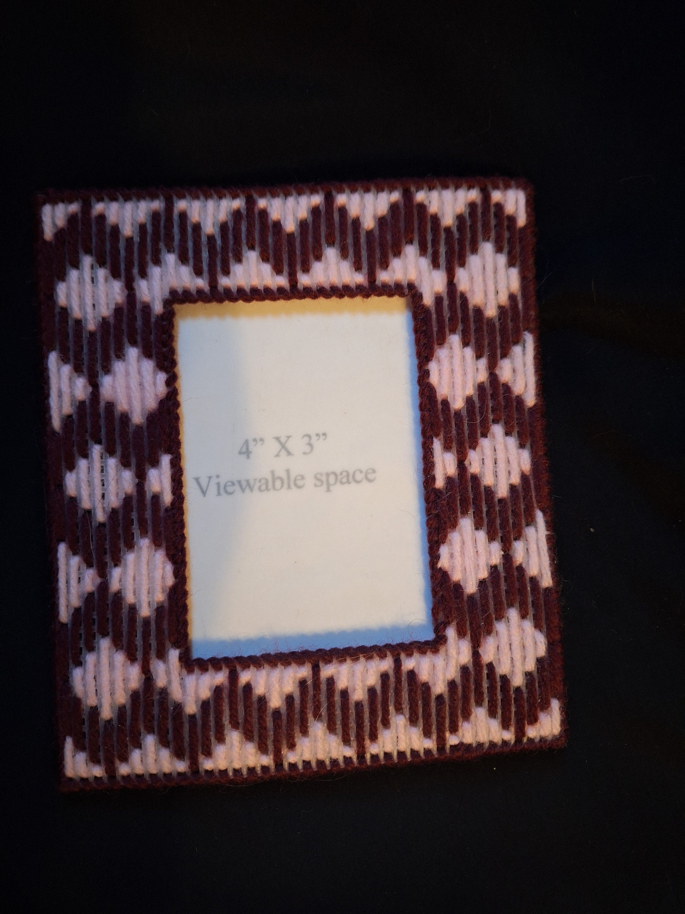 Plastic Canvas Photo Frame - Etsy