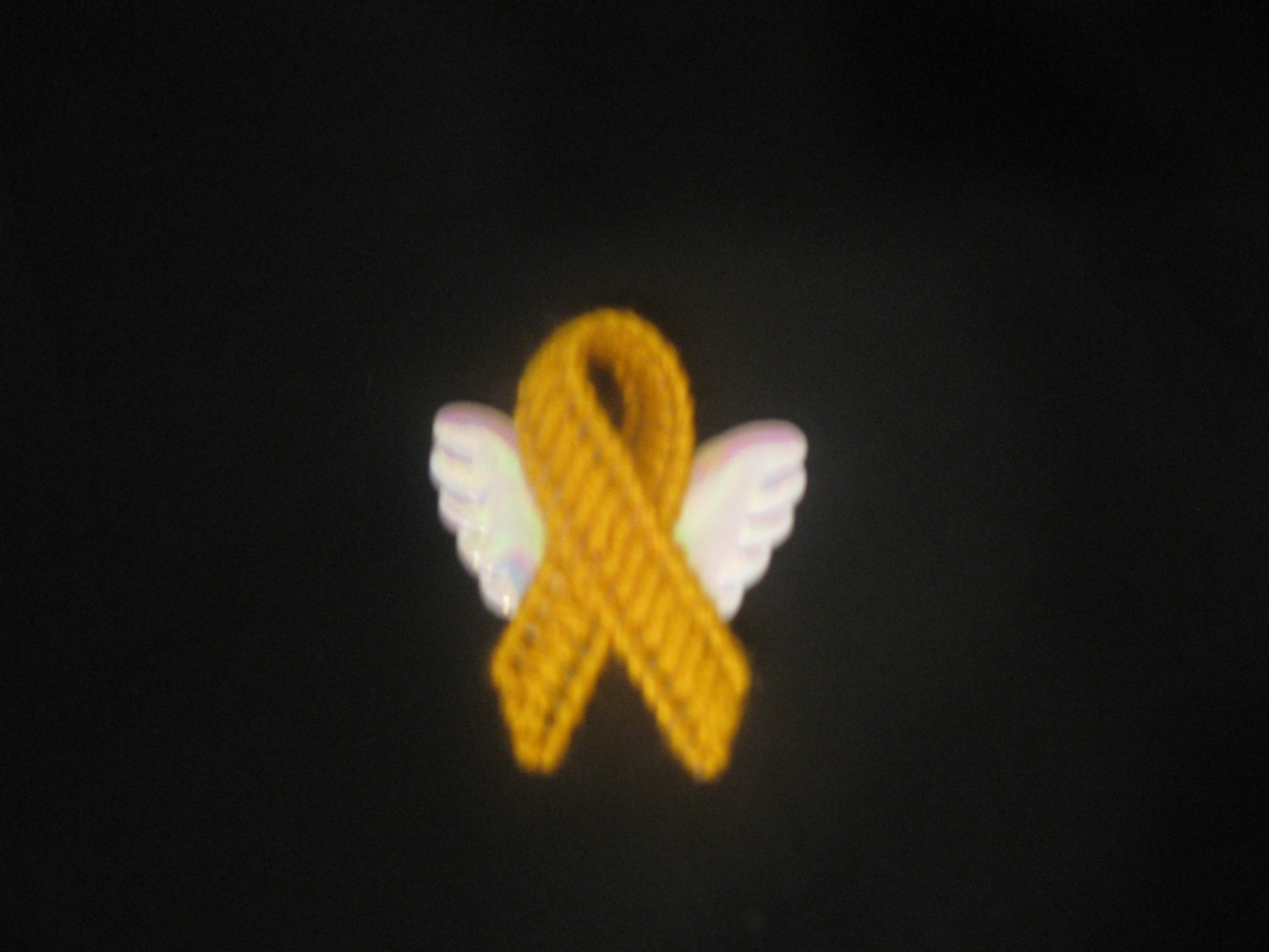 Plastic Canvas Cancer Awareness Angel Magnet - Etsy