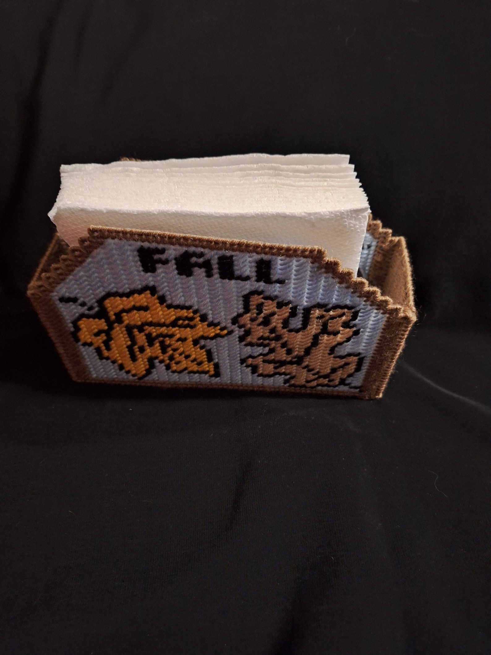 Plastic Canvas Fall Napkin Holder - Etsy