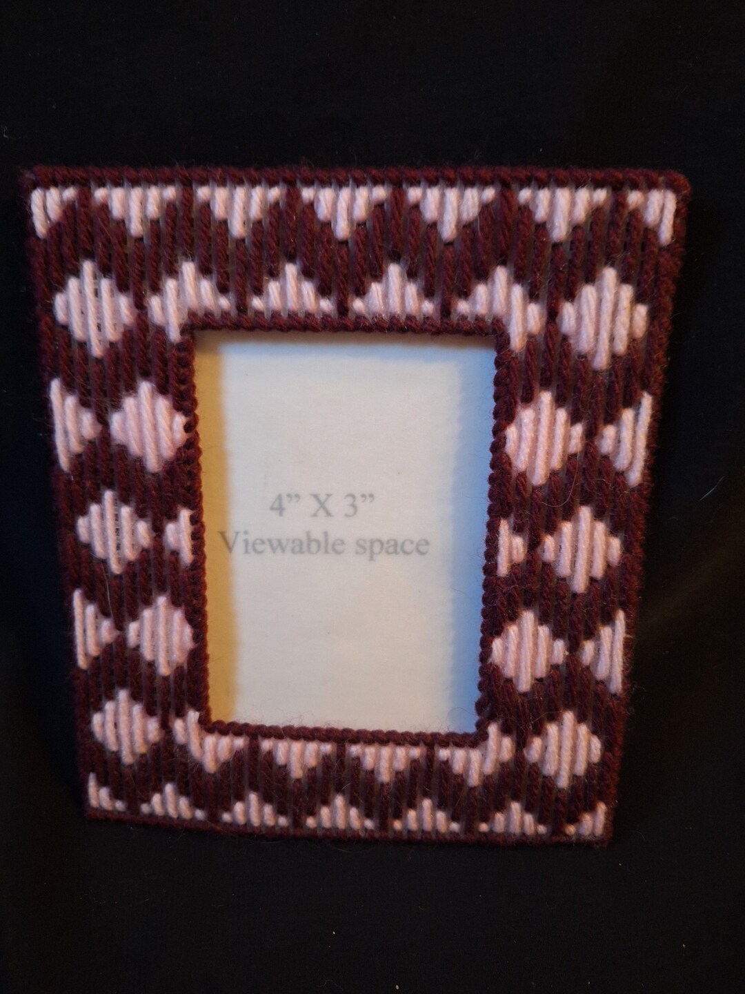 Plastic Canvas Photo Frame - Etsy