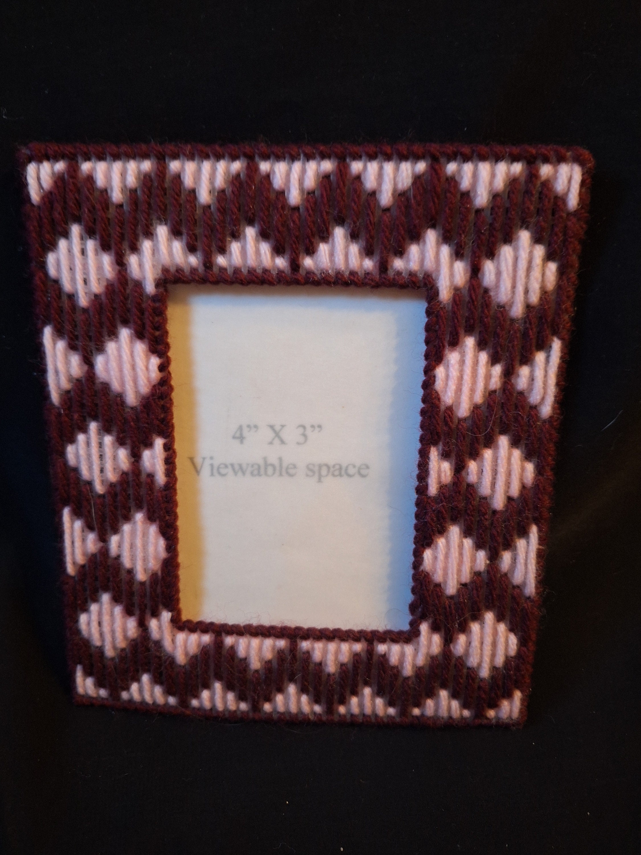 Plastic Canvas Photo Frame - Etsy