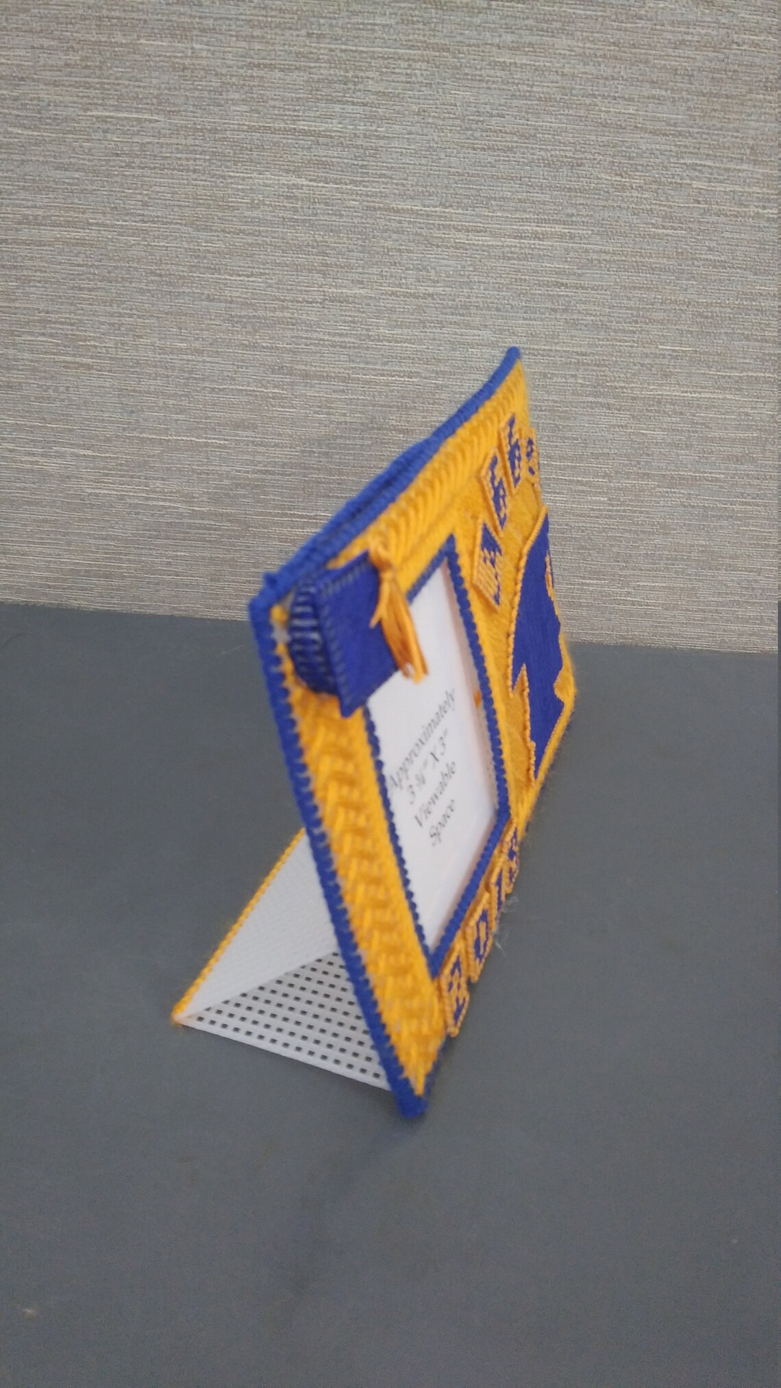 Plastic Canvas Personalized Graduation Photo Frame - Etsy