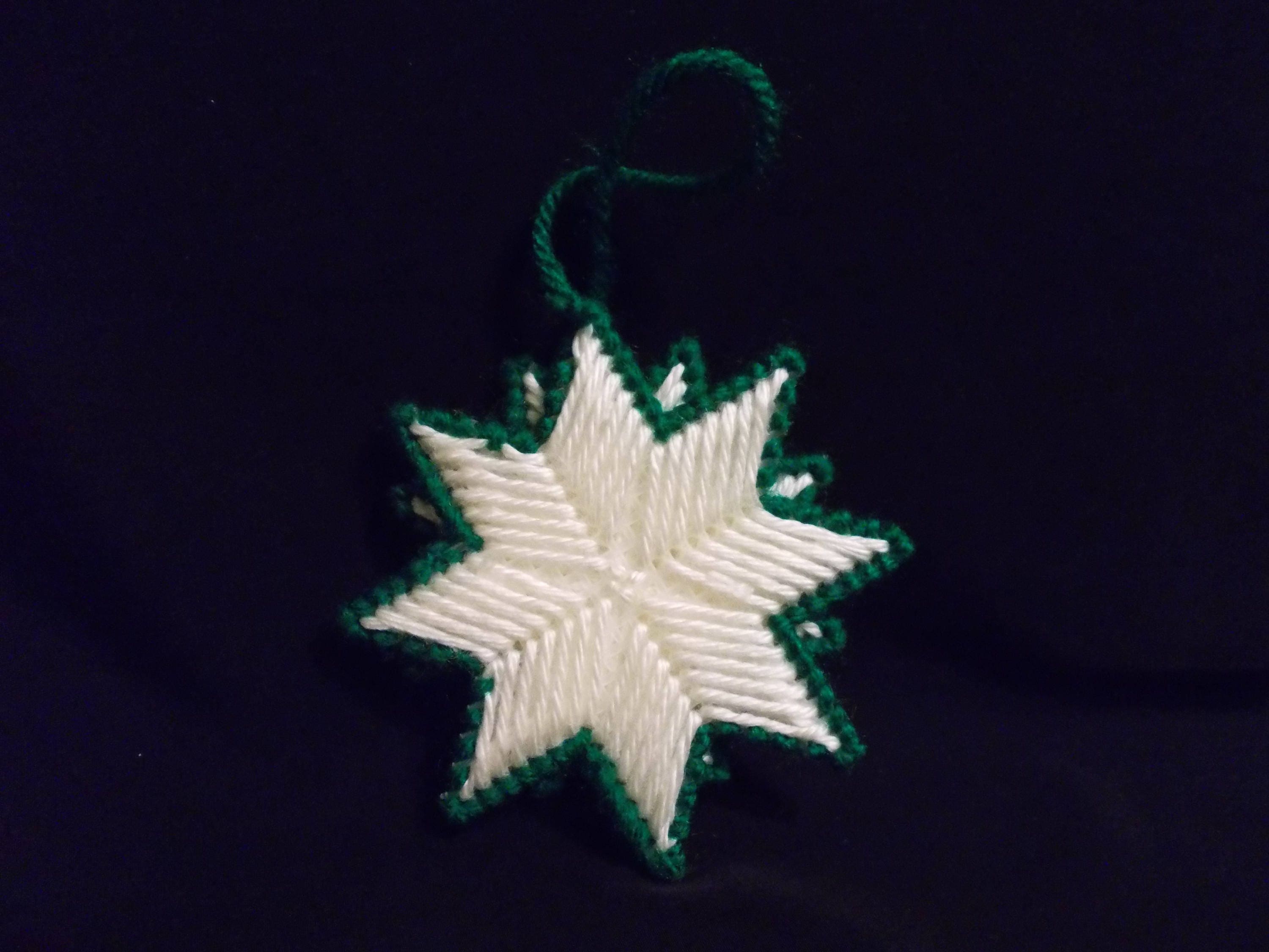 Plastic Canvas Layered Star Christmas Tree Ornament - Etsy