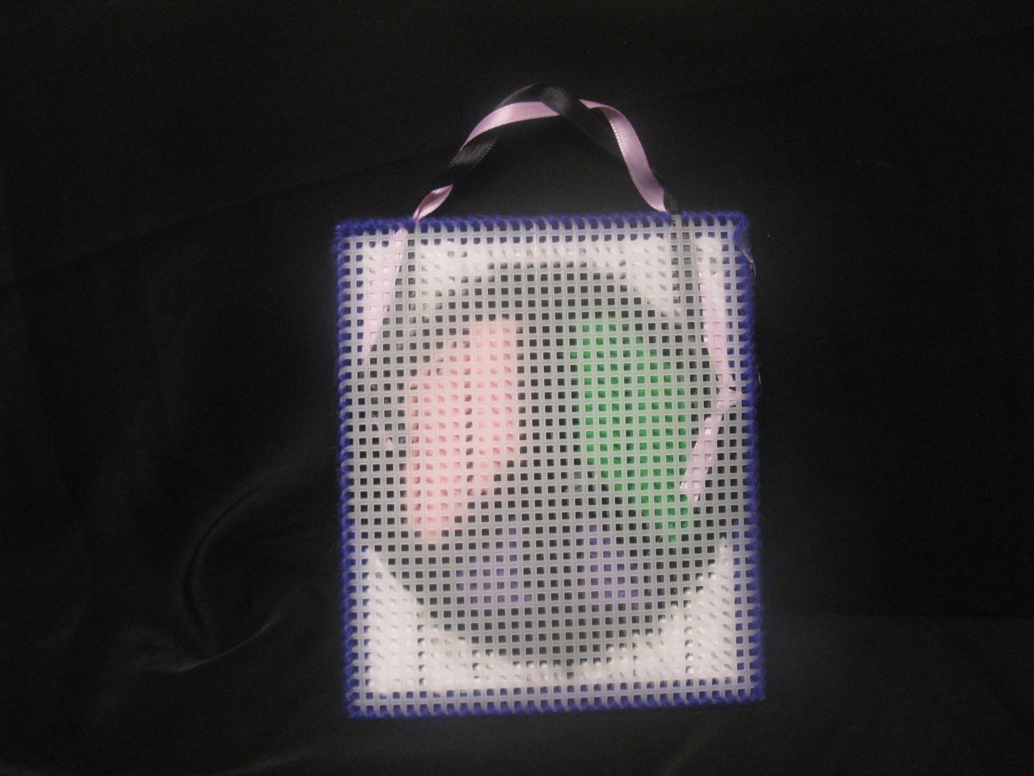 Plastic Canvas Peace Sign Wall Hanging - Etsy