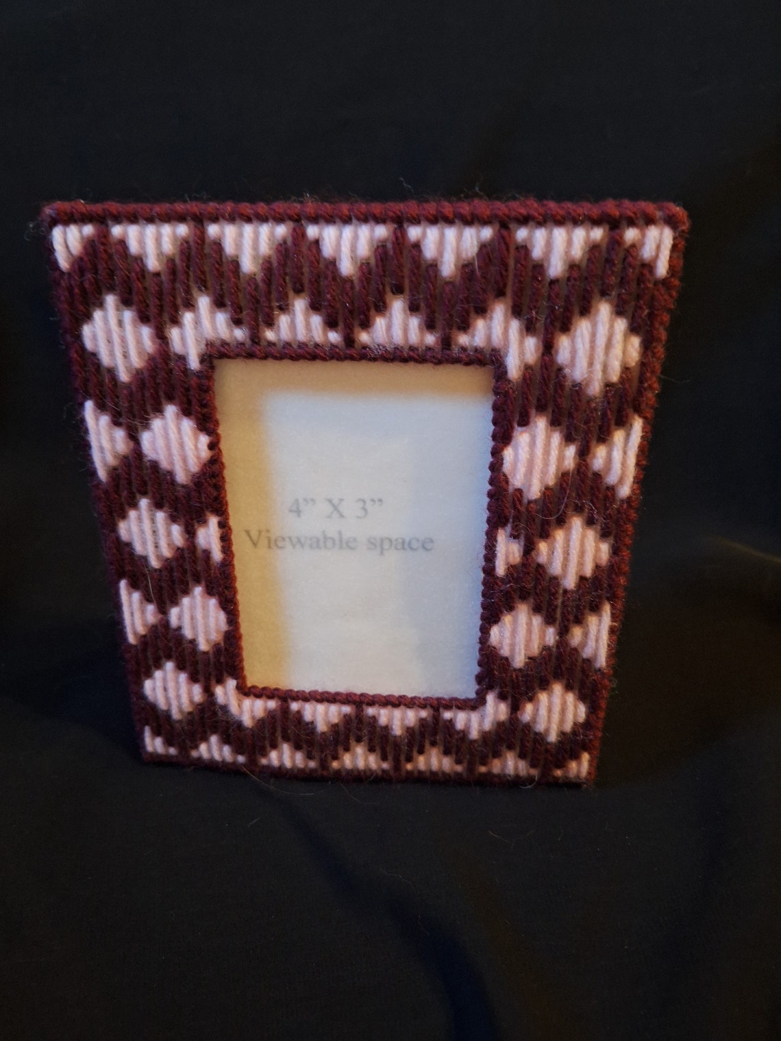 Plastic Canvas Photo Frame - Etsy