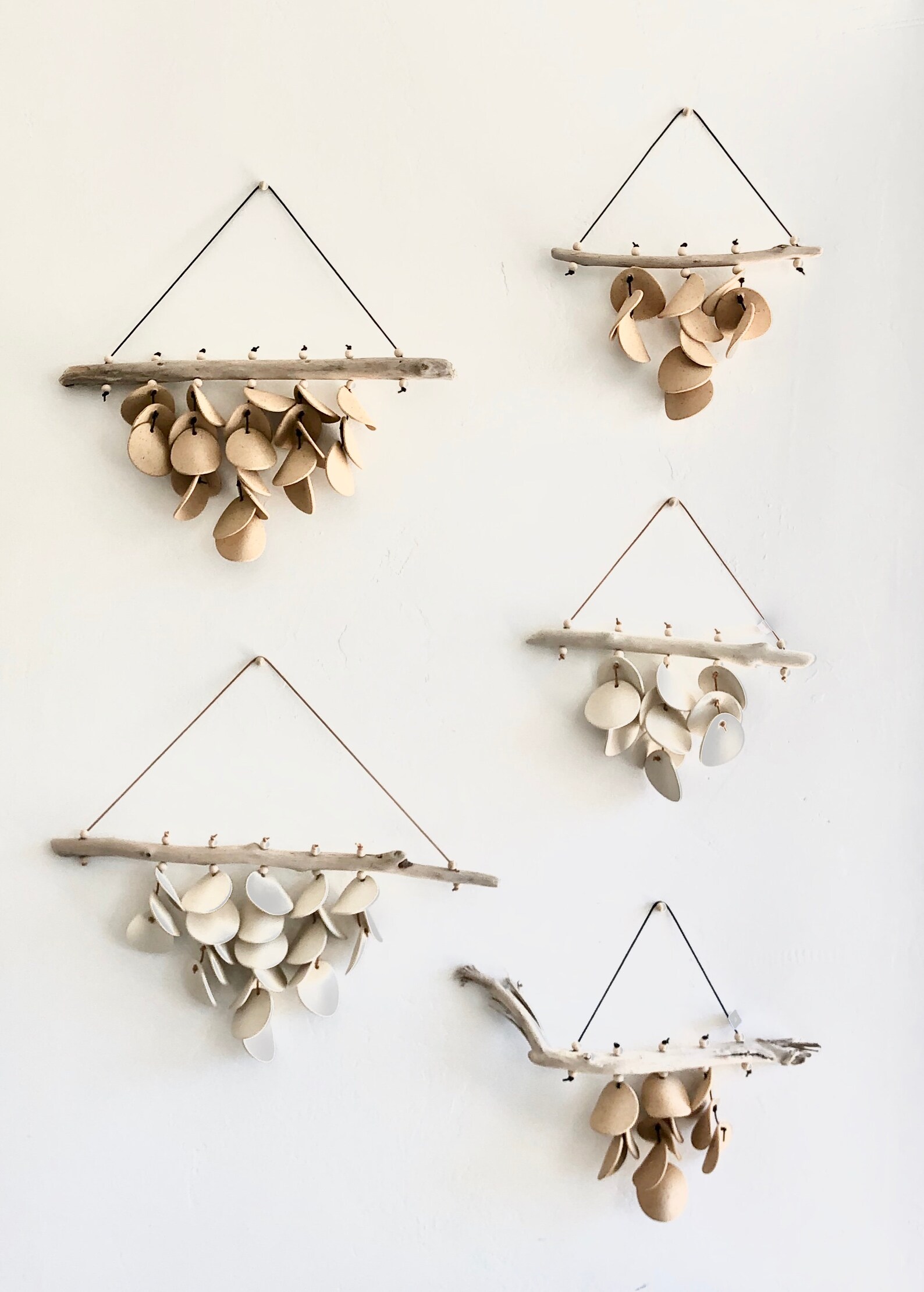 Ceramic Wall Chimes - Ceramic Wall Hanging, Wall Art, Modern, Minimal ...