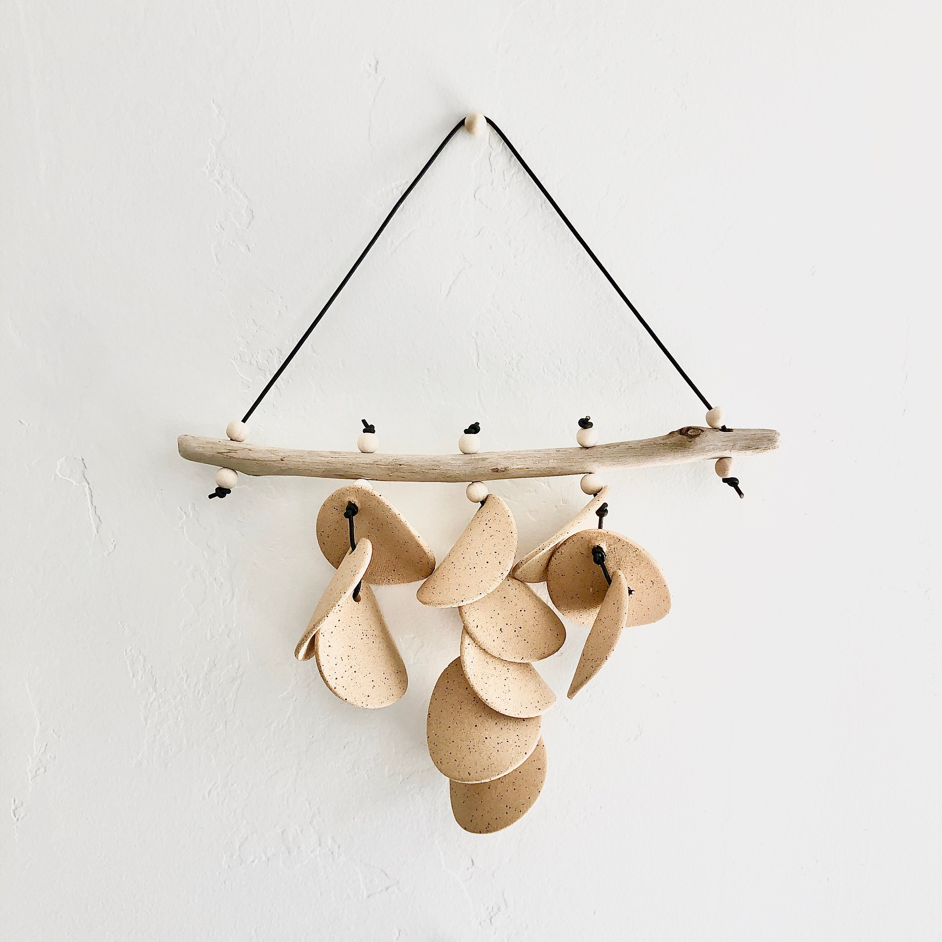 Ceramic Wall Chimes - Ceramic Wall Hanging, Wall Art, Modern, Minimal ...
