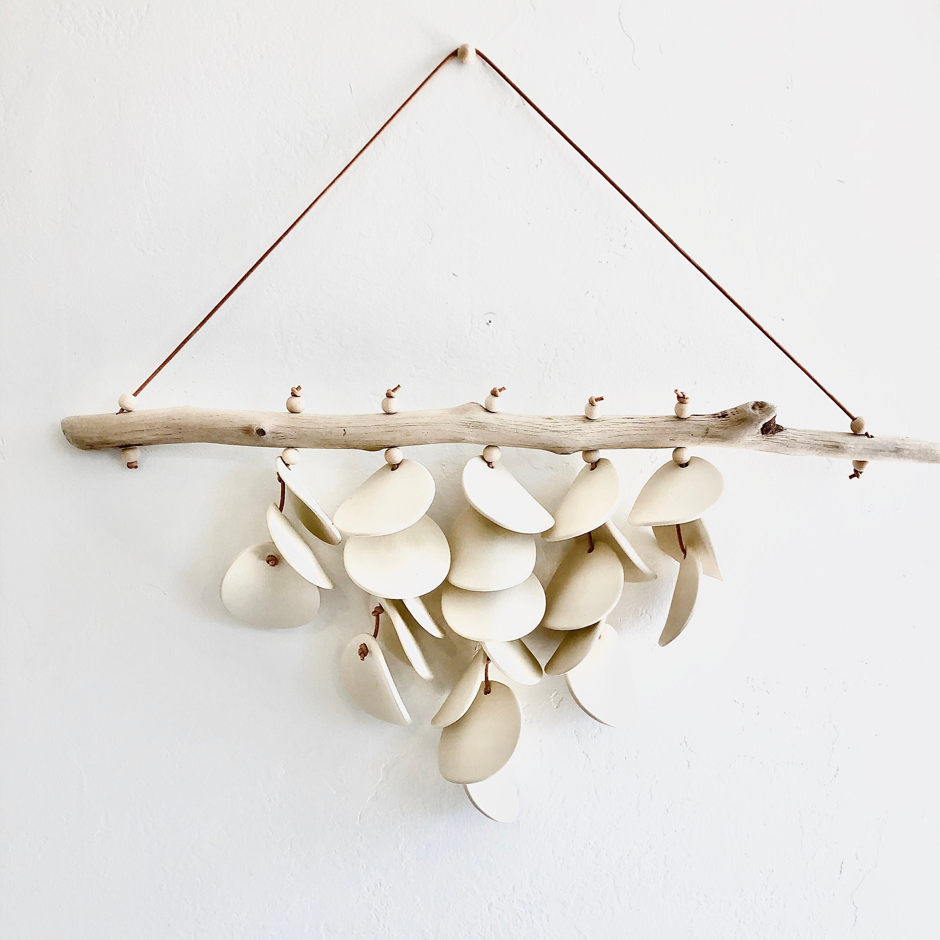 Ceramic Wall Chimes - Ceramic Wall Hanging, Wall Art, Modern, Minimal ...