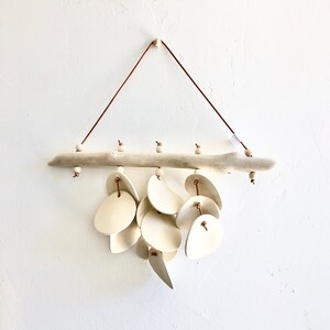 Ceramic Wall Chimes Ceramic Wall Hanging, Wall Art, Modern, Minimal ...