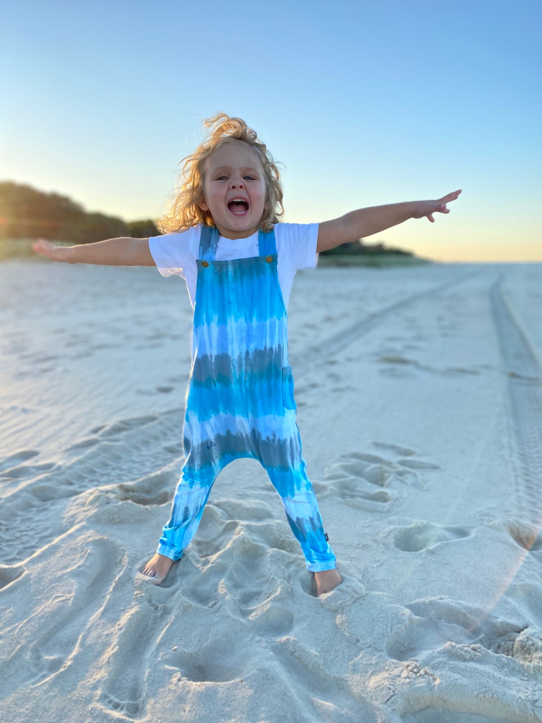 Rainy Day Blue Grey Overalls. Toddler Romper, Baby Rompe, Infant ...