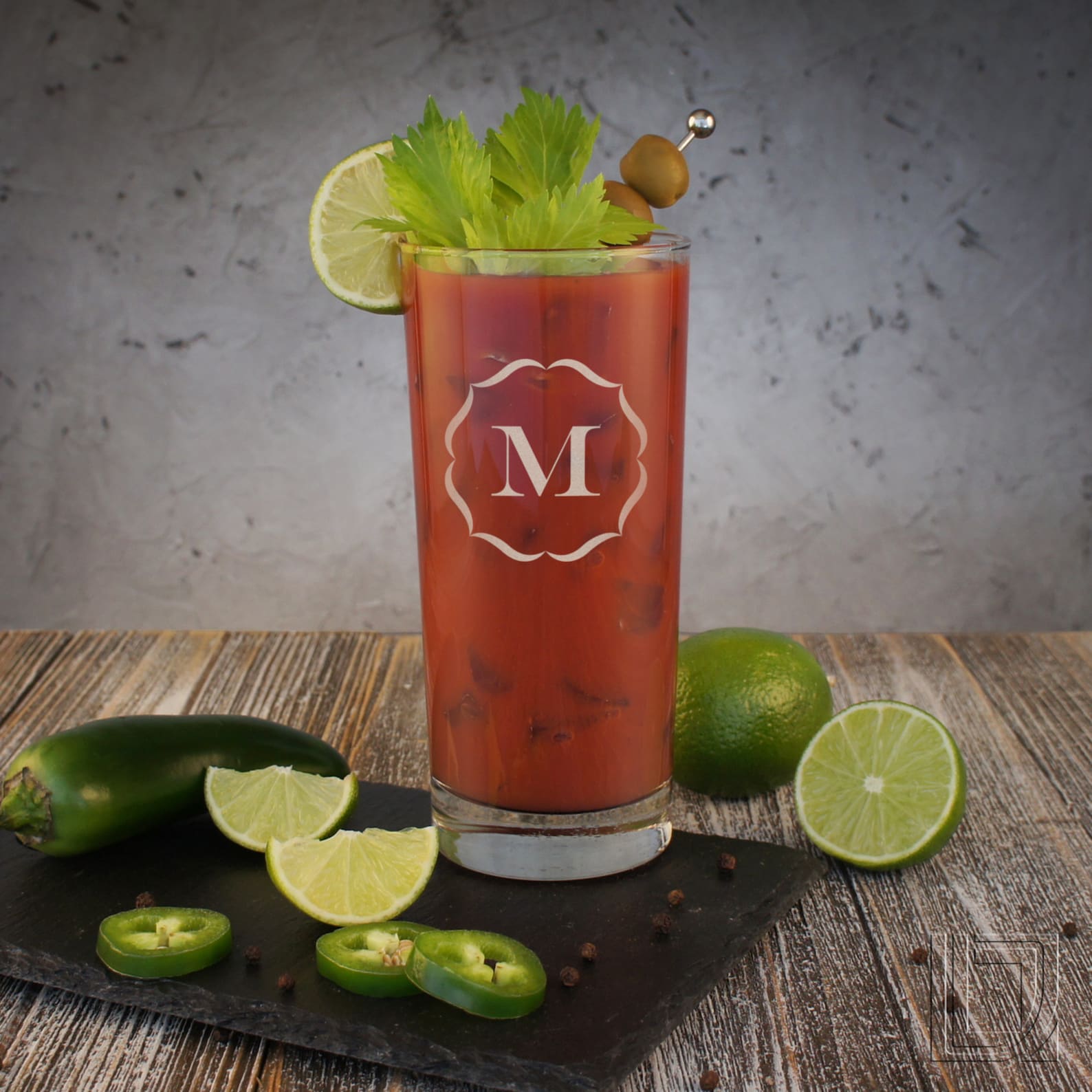 Design Your Own Personalized Highball Glass Monogrammed With - Etsy