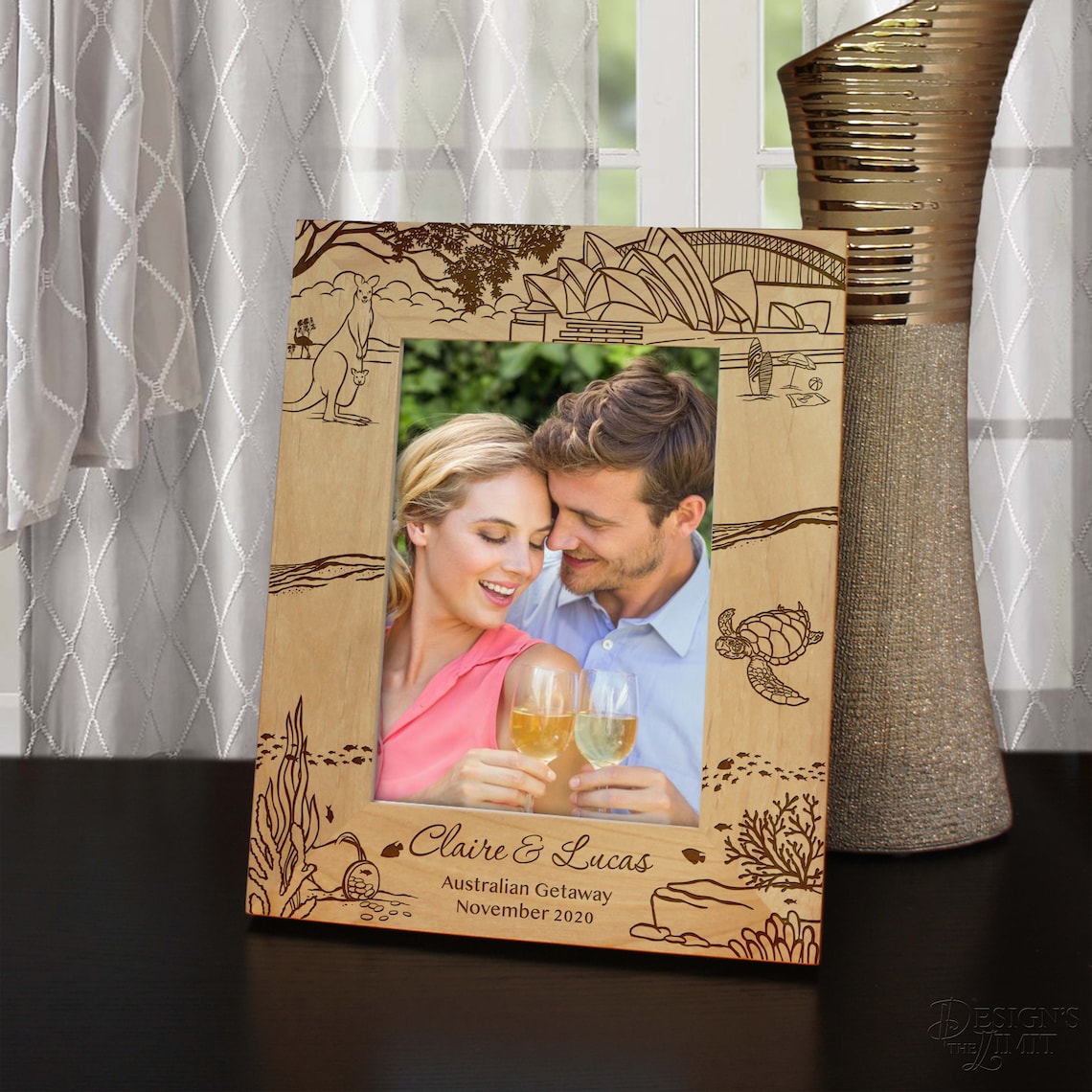 Australian Getaway Outback Inspired Personalized Picture Frame | Etsy