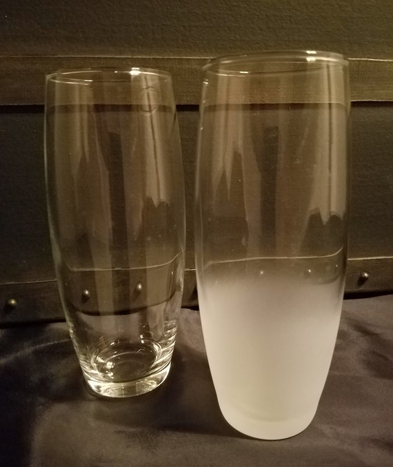 CUSTOM Additional Sand-frosted Foot for Any Glassware - Etsy