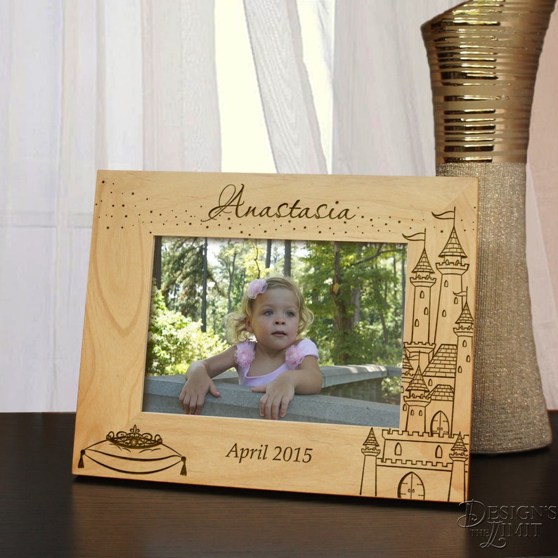Fairy Tale Princess Personalized Picture Frame for Children - Etsy