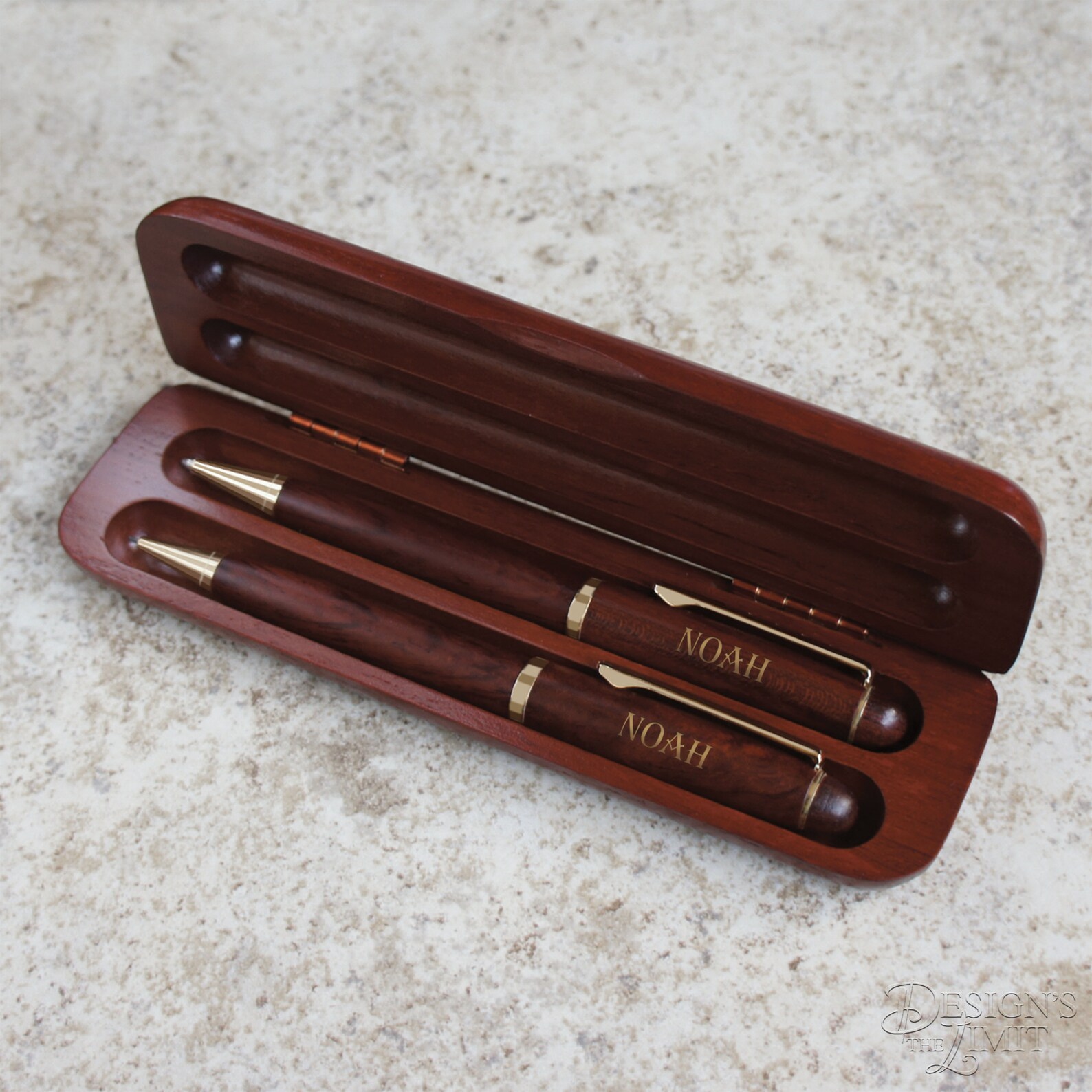 Personalized Gift Set Engraved Case With Personalized Pen or - Etsy
