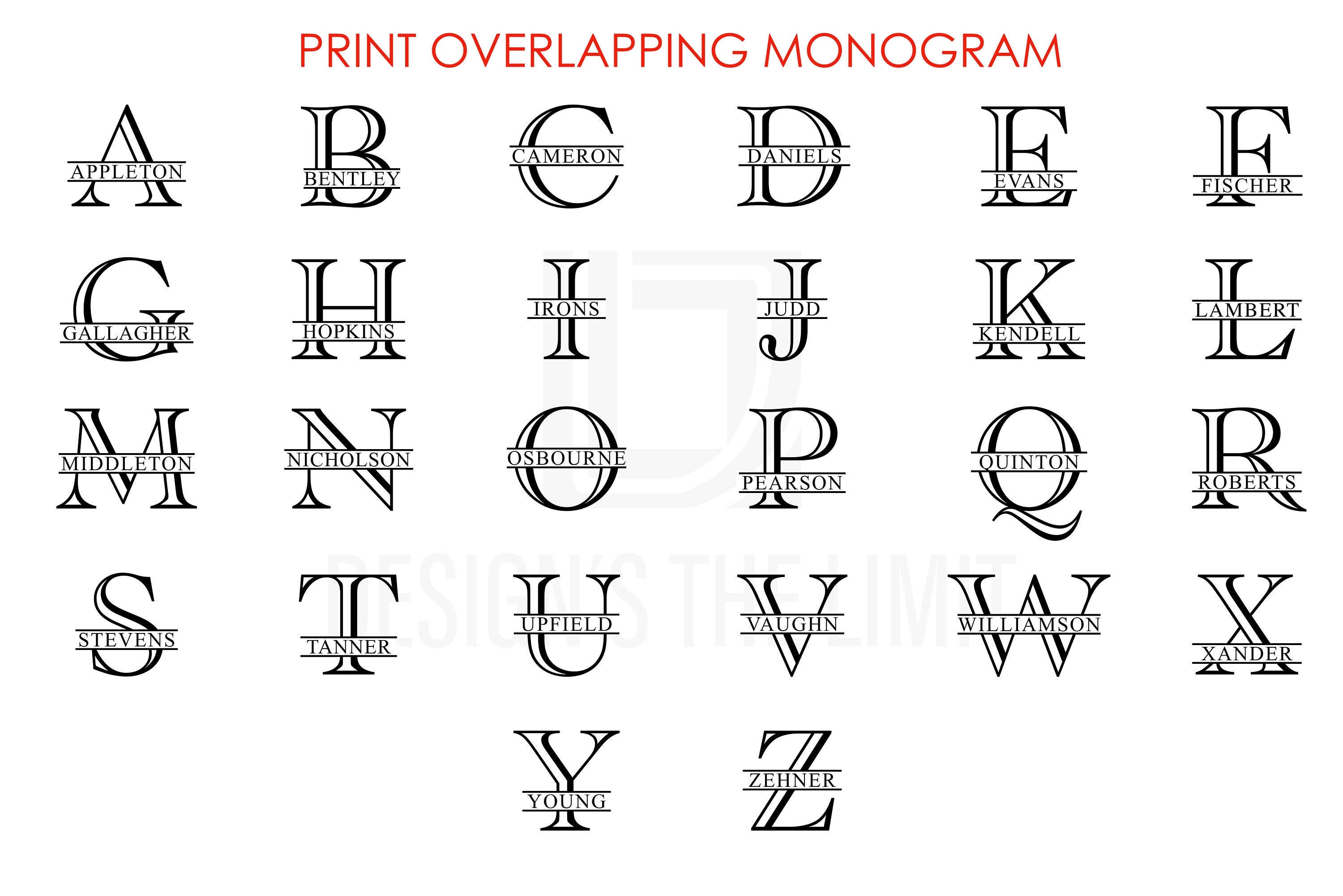 Personalized Glasses Monogrammed With Design Options & Font Selection ...