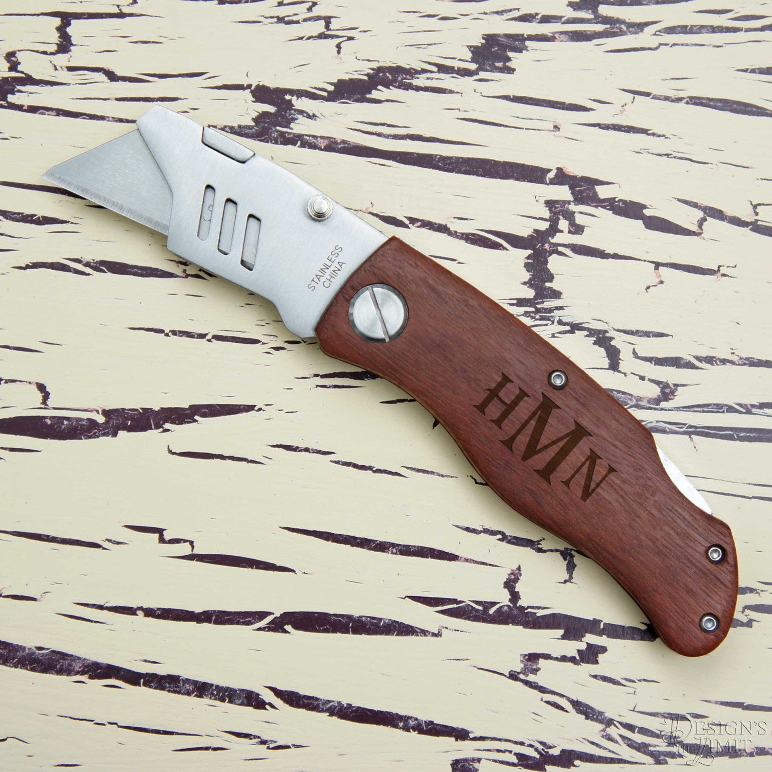 Personalized Utility Knife Engraved With Choice of Monogram | Etsy