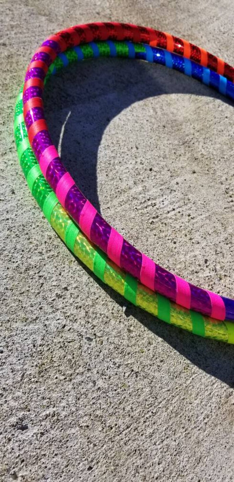 On-core Body Hoop ~ "rainbow Ombre" Fitness Weight or Danceweight ...