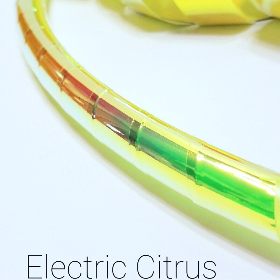 UV Electric Citrus Color Morph Taped Hooppolypro or Hdpe Hula Hoop - Etsy