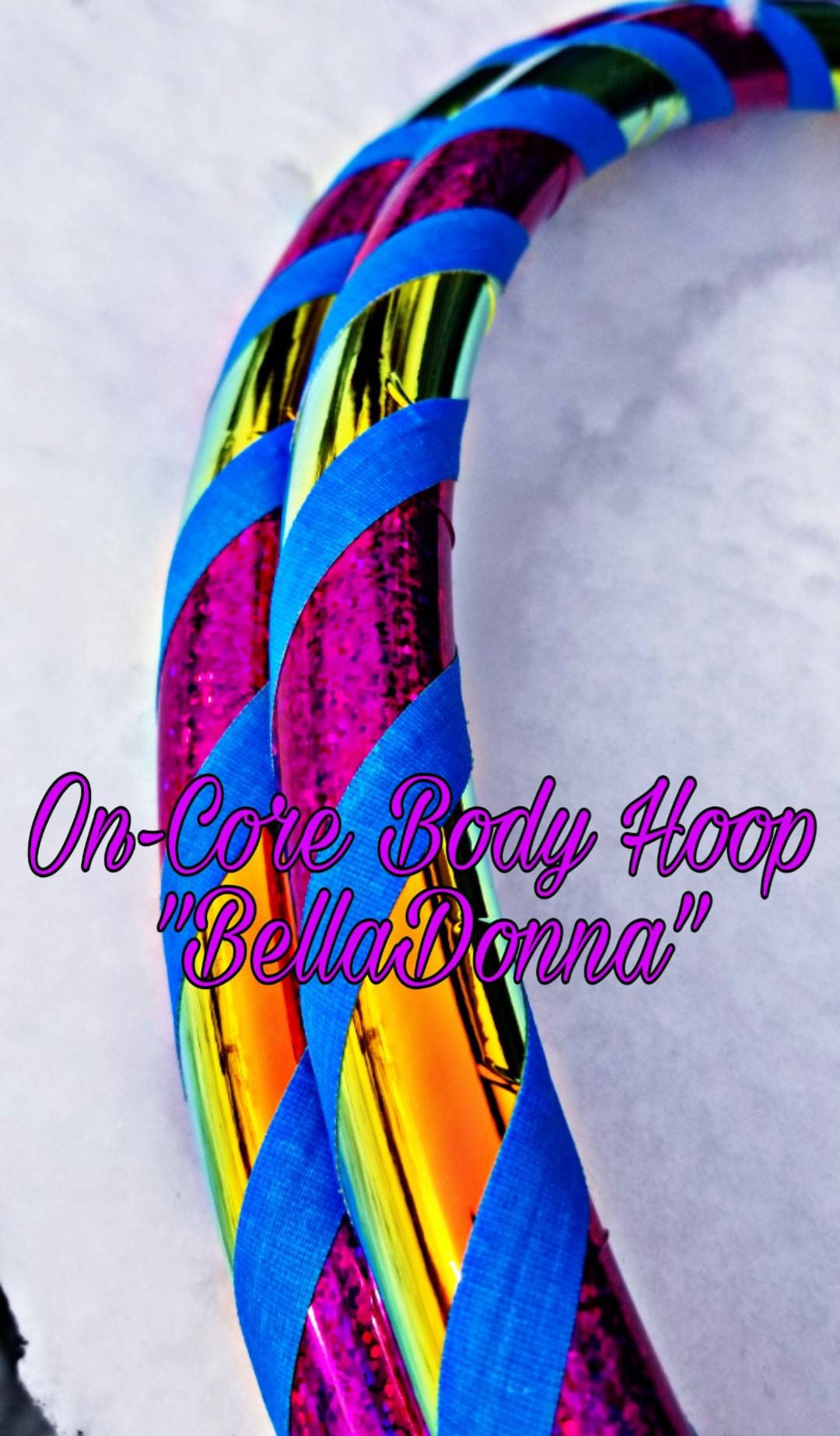 On-core Body Hoop ~ "belladonna" Fitness Weight or Danceweight Beginner ...