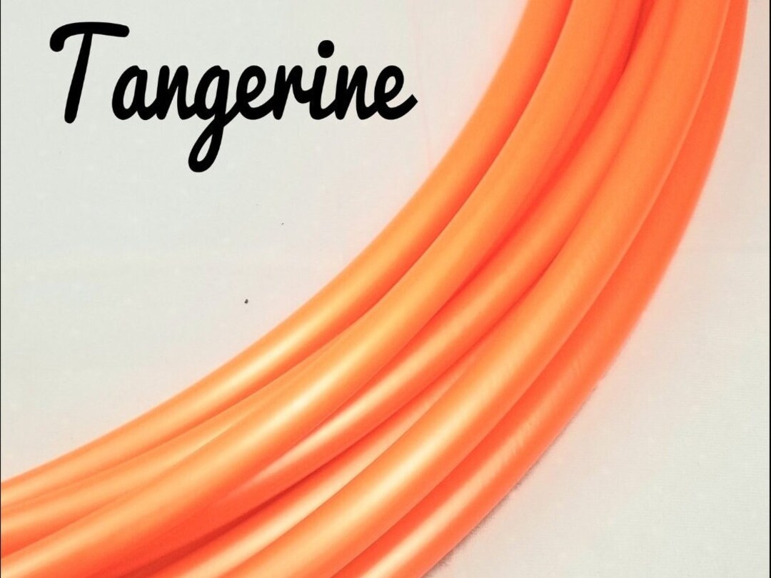 UV Tangerine 5/8 Advanced Polypro Hoop Single Made to Order Metallic Uv ...