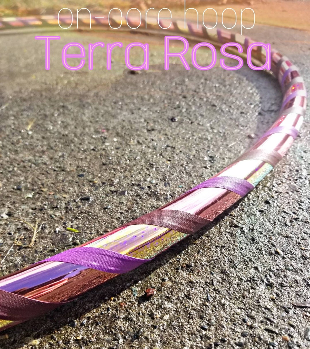 On-core Body Hoop ~ "terra Rosa" Fitness Weight or Danceweight Beginner ...