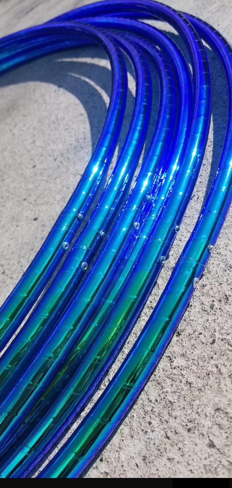 Wave Blue Ocean Color Morph Hula Hoop ~ Polypro or HDPE - Etsy