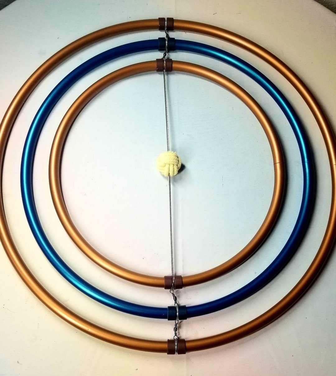 Fire Gyro Hoop Colored Polypro Iso Wick Gimball Hoop/choose Your Colors ...