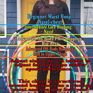 On-core Body Hoop ~ "belladonna" Fitness Weight or Danceweight Beginner ...